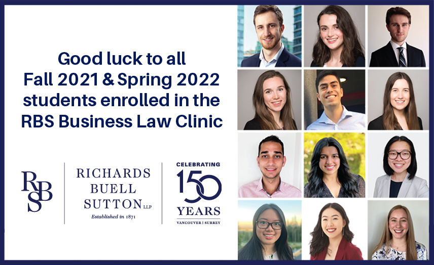 Good Luck to the Newest Students Enrolled in the RBS Business Law ...